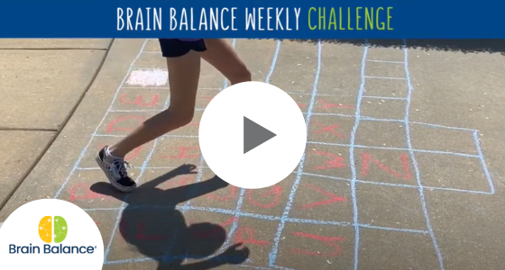Brain Balance Exercise Challenge: Alphabet Game