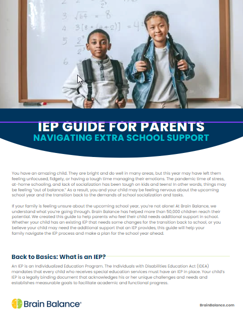 IEP Guide for Parents: Make a Plan for the School Year